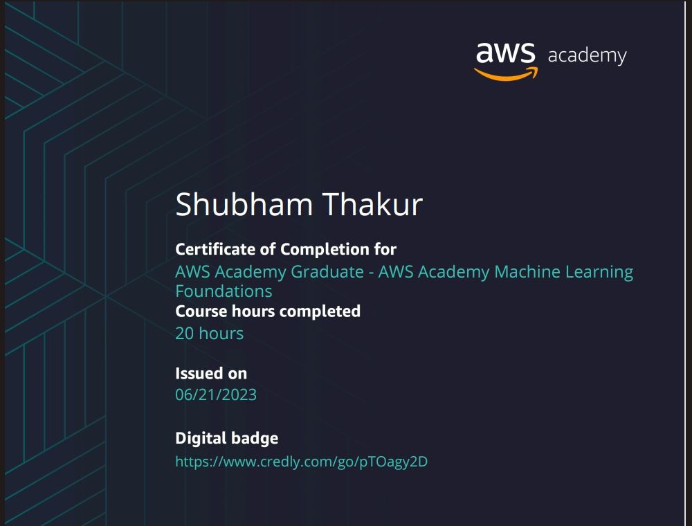 Shubham Thakur on LinkedIn: #connections #machinelearning #aws #ml # ... Shubham Thakur on LinkedIn: #connections #machinelearning #aws #ml # ...