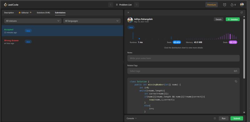 Aditya Rahangdale on LinkedIn: #100daysofcodechallenge #leetcode # ... Aditya Rahangdale on LinkedIn: #100daysofcodechallenge #leetcode # ...