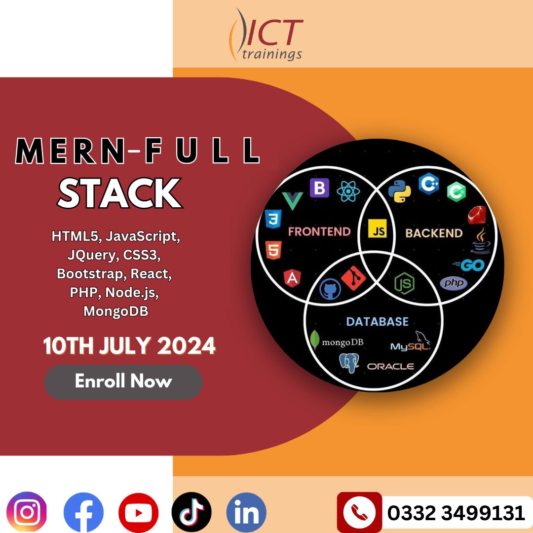 ICT Trainings on LinkedIn: #fullstack #mongodb #nodejs #react #backend ... ICT Trainings on LinkedIn: #fullstack #mongodb #nodejs #react #backend ...