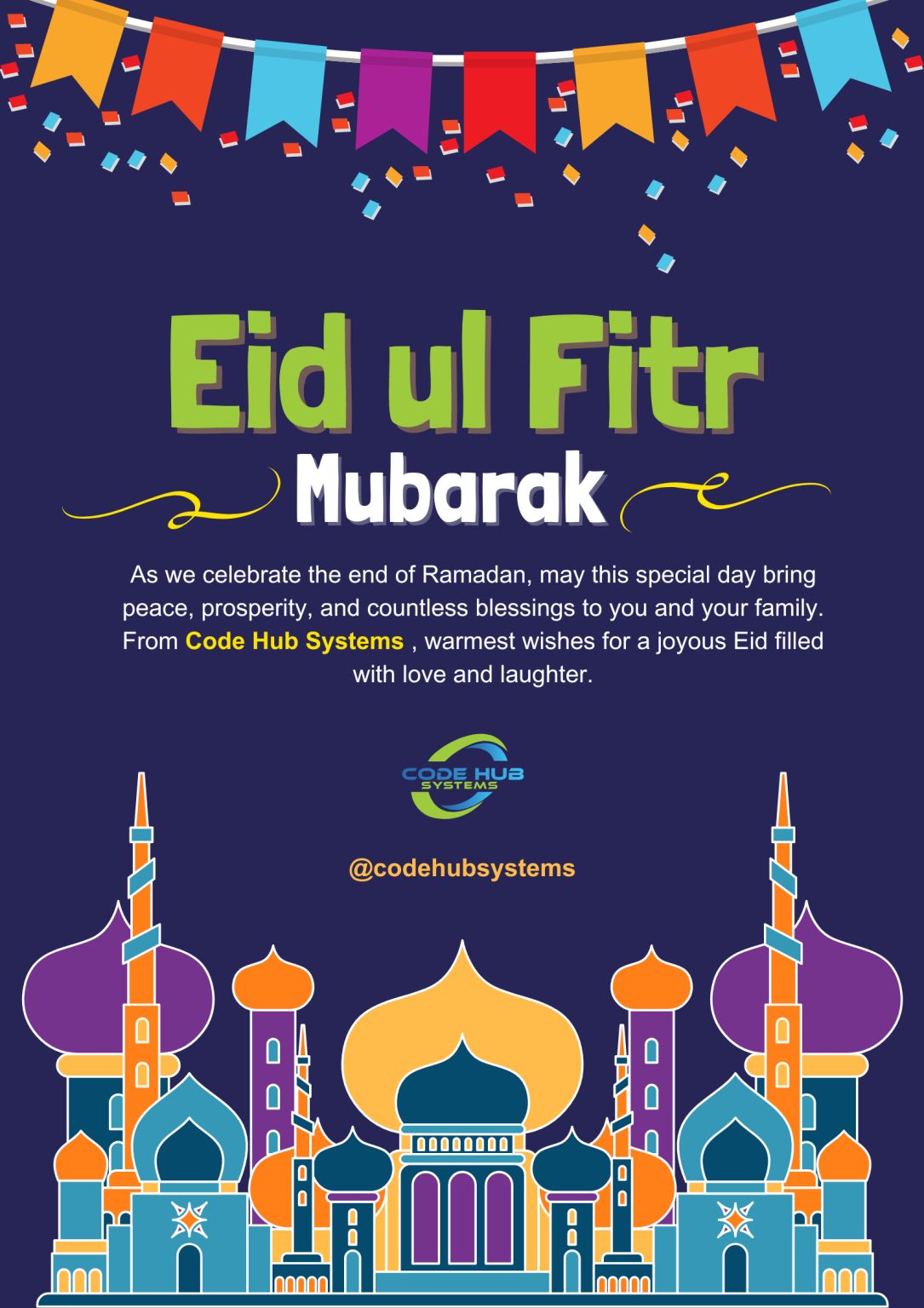 Code Hub Systems on LinkedIn: #codehubsystems #eidmubarak #eid2024 # ... Code Hub Systems on LinkedIn: #codehubsystems #eidmubarak #eid2024 # ...