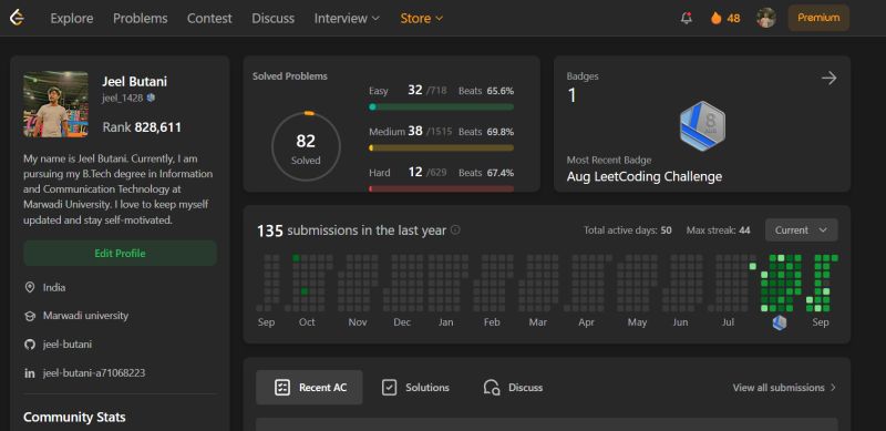 Jeel Butani on LinkedIn: #365daychallenge #leetcode #dailycoding #dsa ... Jeel Butani on LinkedIn: #365daychallenge #leetcode #dailycoding #dsa ...