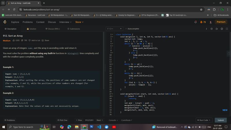 Rishabh Choudhary on LinkedIn: #75daysofleetcode Rishabh Choudhary on LinkedIn: #75daysofleetcode