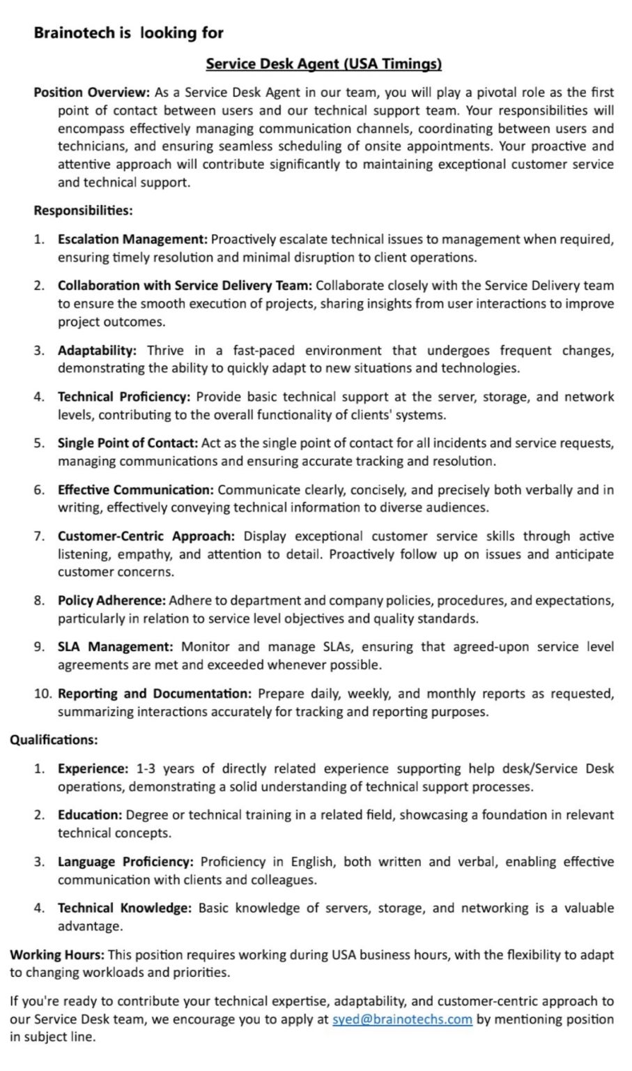 Maham Imtiaz on LinkedIn: HIRING ALERT ‼️ Brainotech IT Solutions is ... Maham Imtiaz on LinkedIn: HIRING ALERT ‼️ Brainotech IT Solutions is ...
