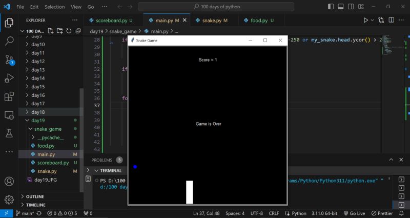 Muhammad Bilal Awan on LinkedIn: #100daysofpython #python #codestreak # ... Muhammad Bilal Awan on LinkedIn: #100daysofpython #python #codestreak # ...