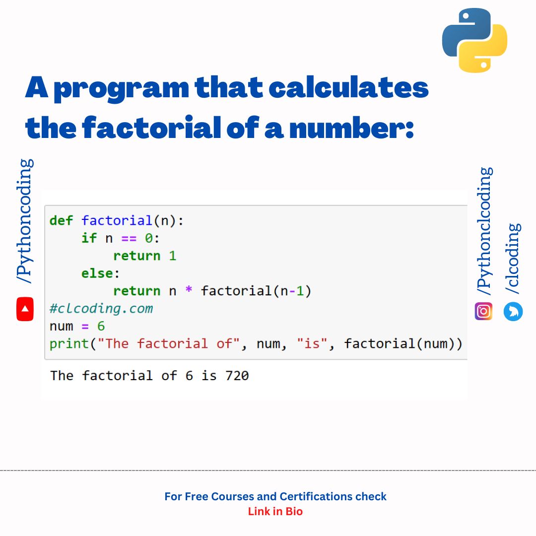 Python Coding on LinkedIn: Python Program for Beginners Python Coding on LinkedIn: Python Program for Beginners