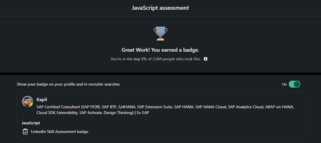 Kapil Verma on LinkedIn: #javascript #js #linkedin #linkedinlearning # ... Kapil Verma on LinkedIn: #javascript #js #linkedin #linkedinlearning # ...