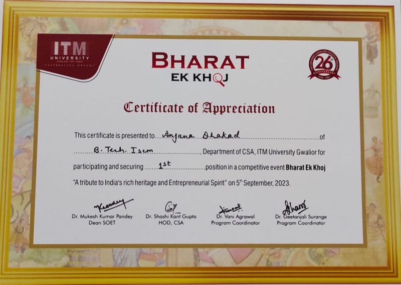 Anjana Dhakad on LinkedIn: #bharatekkhoj #newyearlearnings # ... Anjana Dhakad on LinkedIn: #bharatekkhoj #newyearlearnings # ...