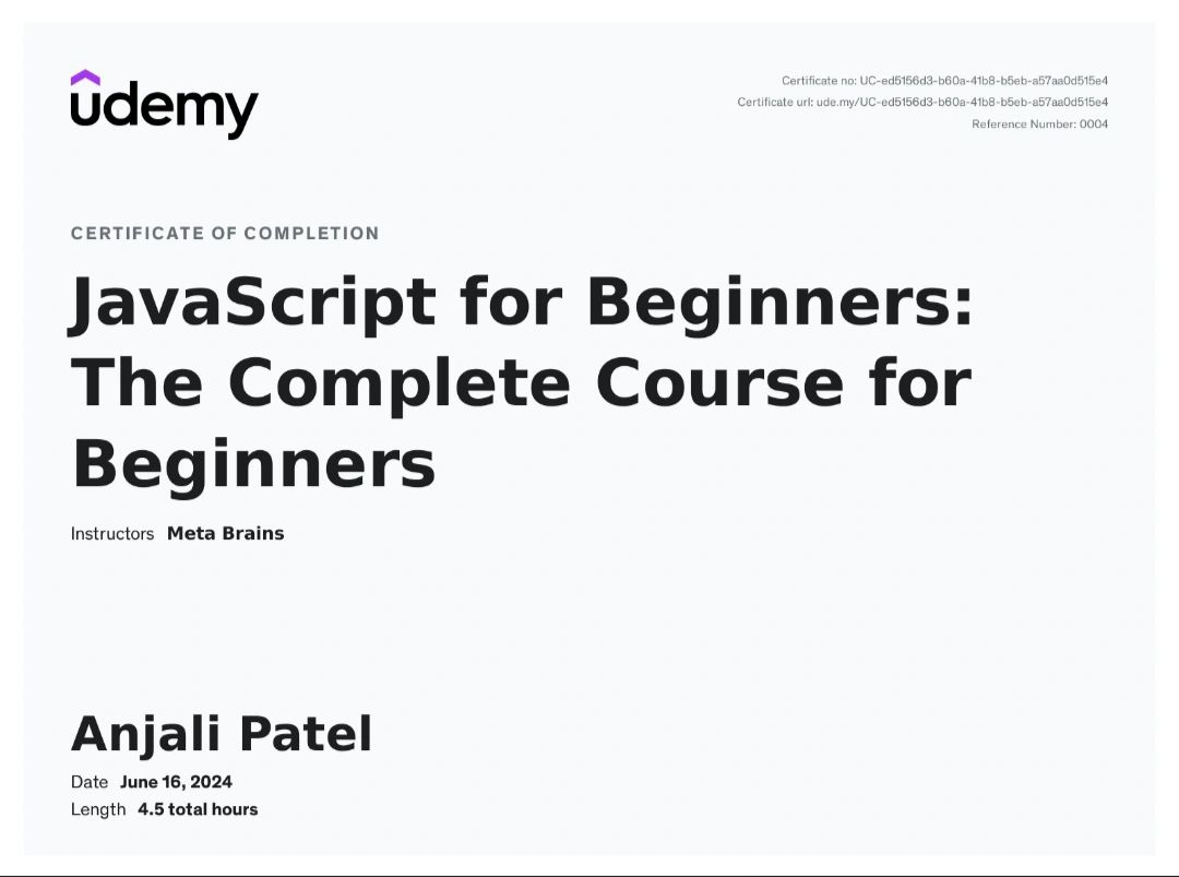 Anjali Patel on LinkedIn: #javascript #webdevelopment # ... Anjali Patel on LinkedIn: #javascript #webdevelopment # ...