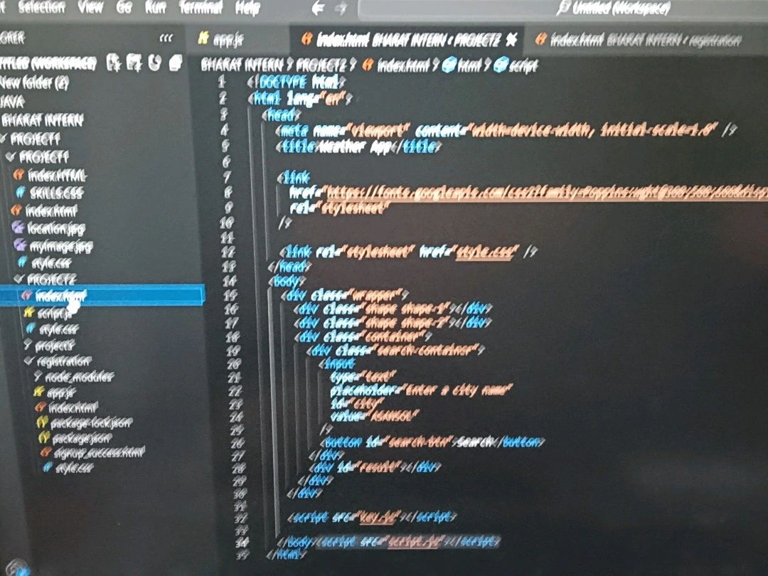 Aritra Sharma on LinkedIn: code for the weather website for my Bharat ... Aritra Sharma on LinkedIn: code for the weather website for my Bharat ...