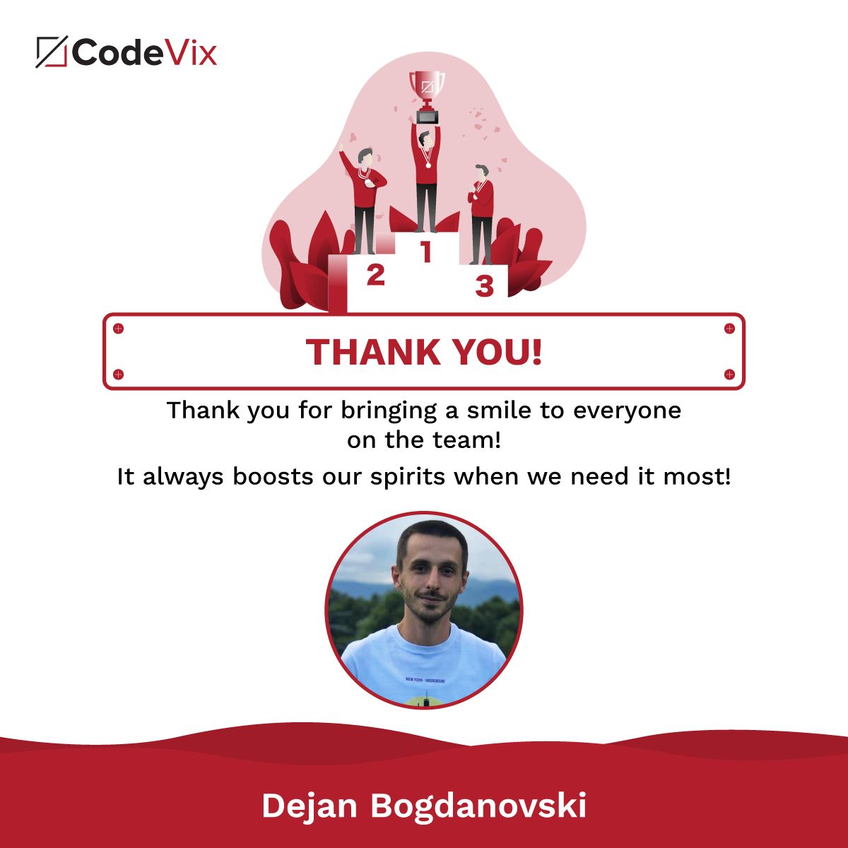 Codevix on LinkedIn: #employeeappreciation Codevix on LinkedIn: #employeeappreciation