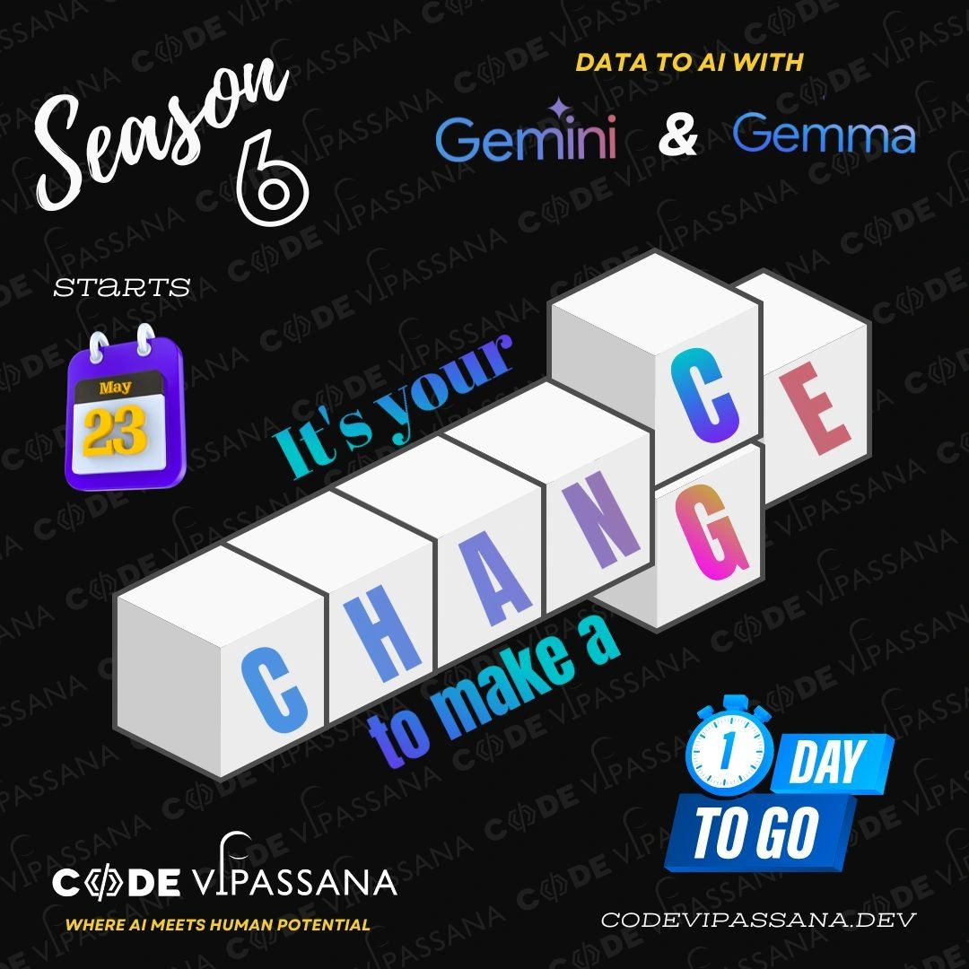 Code Vipassana on LinkedIn: #google #workshops #googlecloud #gemini # ... Code Vipassana on LinkedIn: #google #workshops #googlecloud #gemini # ...