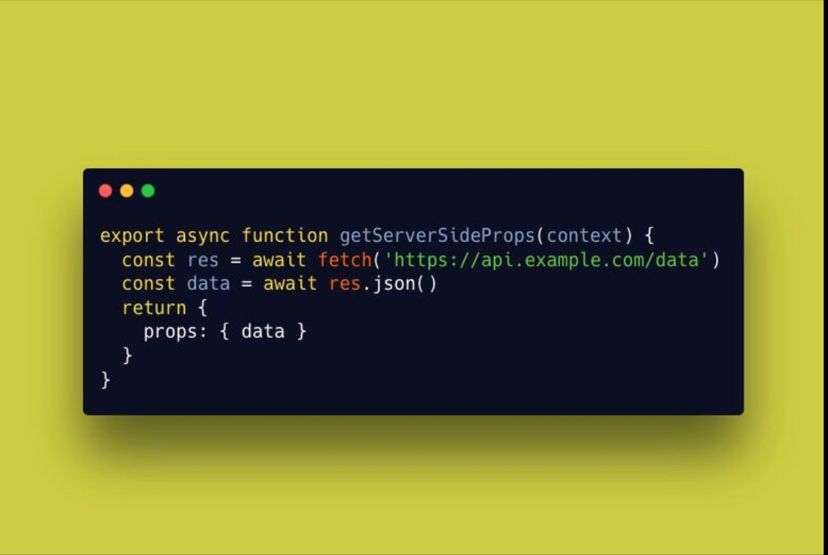 Bilal Sevinc on LinkedIn: Next.js 🤝 Server-Side Data Fetching! Are you ... Bilal Sevinc on LinkedIn: Next.js 🤝 Server-Side Data Fetching! Are you ...