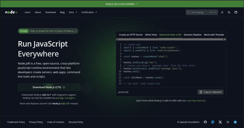 MICHAEL KAMAU on LinkedIn: #nodejs #developertools MICHAEL KAMAU on LinkedIn: #nodejs #developertools