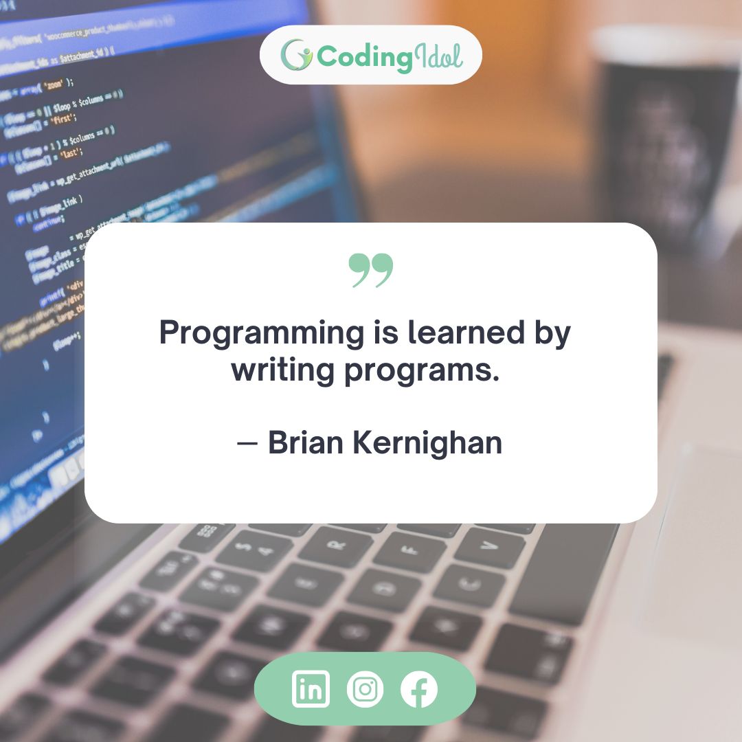 CodingIdol on LinkedIn: #codingquote #programminglife #codingcommunity ... CodingIdol on LinkedIn: #codingquote #programminglife #codingcommunity ...