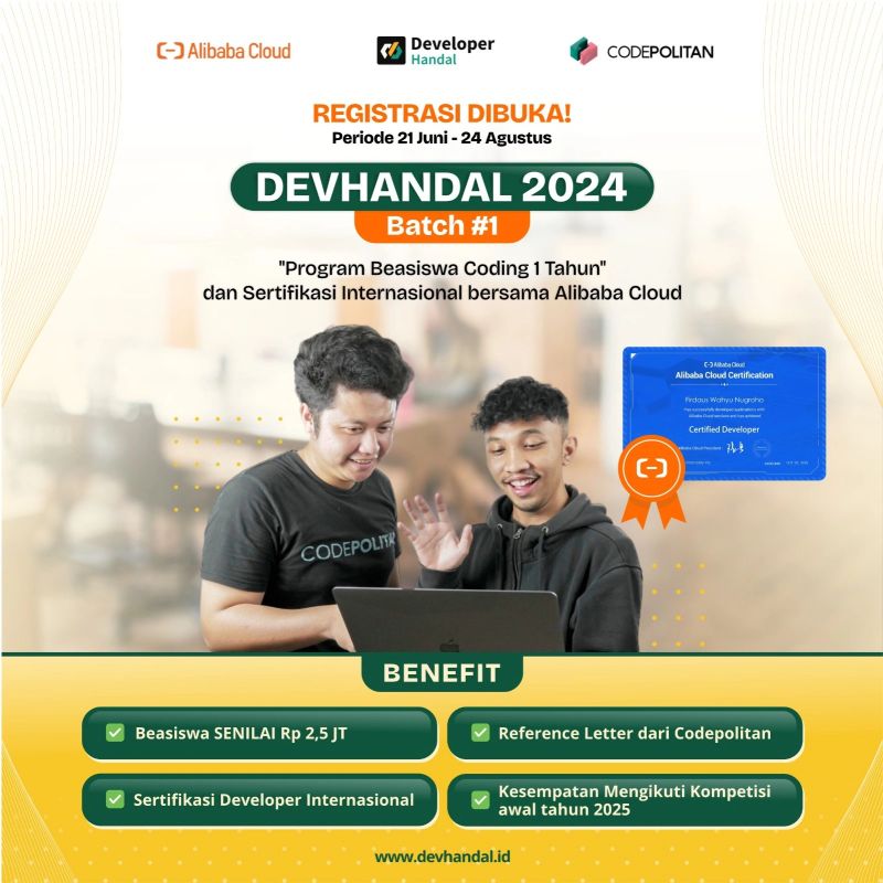 zaid ahmad abdillah on LinkedIn: Alibaba Cloud Global CODEPOLITAN zaid ahmad abdillah on LinkedIn: Alibaba Cloud Global CODEPOLITAN