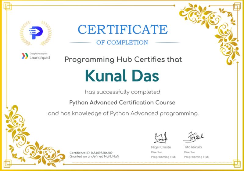 Kunal Das on LinkedIn: #share #python Kunal Das on LinkedIn: #share #python