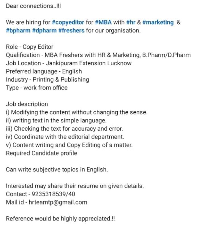 PRANJALI MISHRA posted on LinkedIn PRANJALI MISHRA posted on LinkedIn