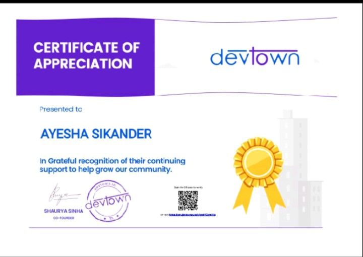 Ayesha Sikander posted on LinkedIn Ayesha Sikander posted on LinkedIn