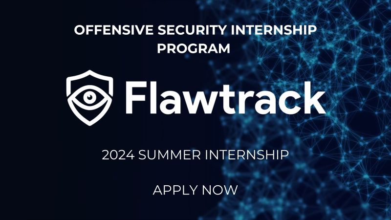 Flawtrack on LinkedIn: #internship #cybersecurity #offensivesecurity # ... Flawtrack on LinkedIn: #internship #cybersecurity #offensivesecurity # ...