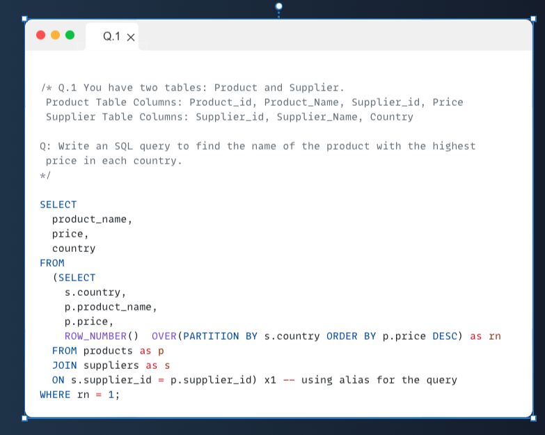 N H on LinkedIn: #sqlqueries #sql_challenge #sql_interview #dataanalysis N H on LinkedIn: #sqlqueries #sql_challenge #sql_interview #dataanalysis
