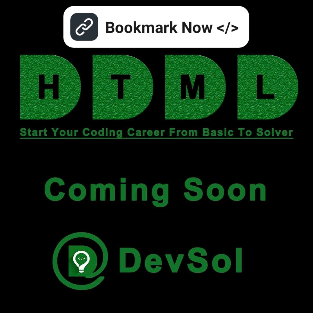Devsol on LinkedIn: #devsol #htmllearning #webdevelopment # ... Devsol on LinkedIn: #devsol #htmllearning #webdevelopment # ...