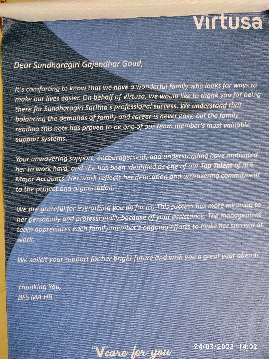 Saritha Sundharagiri on LinkedIn: #thankyou #virtusa Saritha Sundharagiri on LinkedIn: #thankyou #virtusa