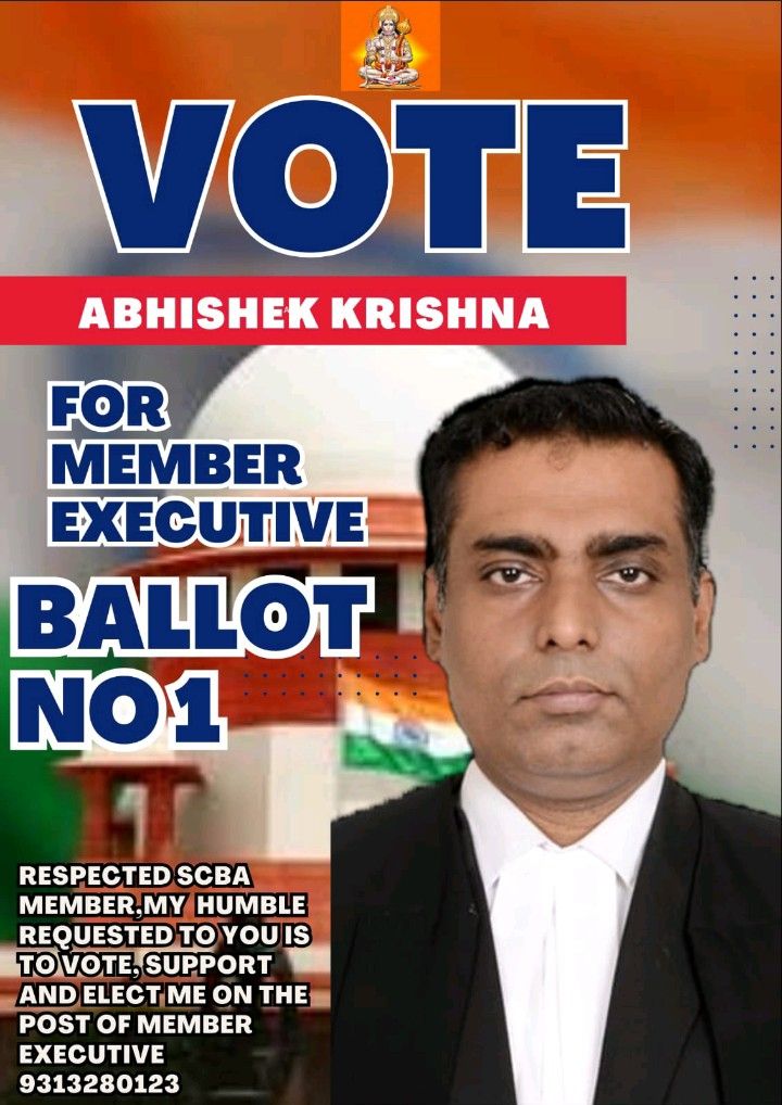Abhishek Krishna Advocate on LinkedIn: Respected SCBA MEMBER I ABHISHEK ... Abhishek Krishna Advocate on LinkedIn: Respected SCBA MEMBER I ABHISHEK ...