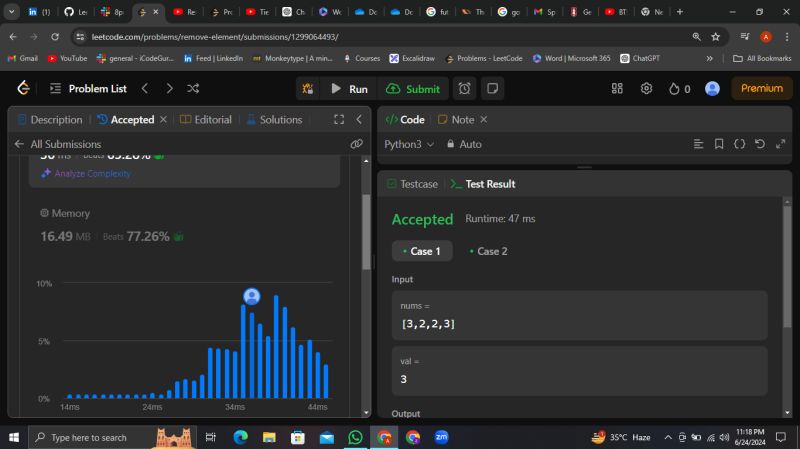 Abeeha Farrukh on LinkedIn: #day #leetcode #programming #dsa #python # ... Abeeha Farrukh on LinkedIn: #day #leetcode #programming #dsa #python # ...