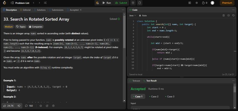 DSAwithed Slash: Search In Rotated Array | Kunal Arya posted on the ... DSAwithed Slash: Search In Rotated Array | Kunal Arya posted on the ...