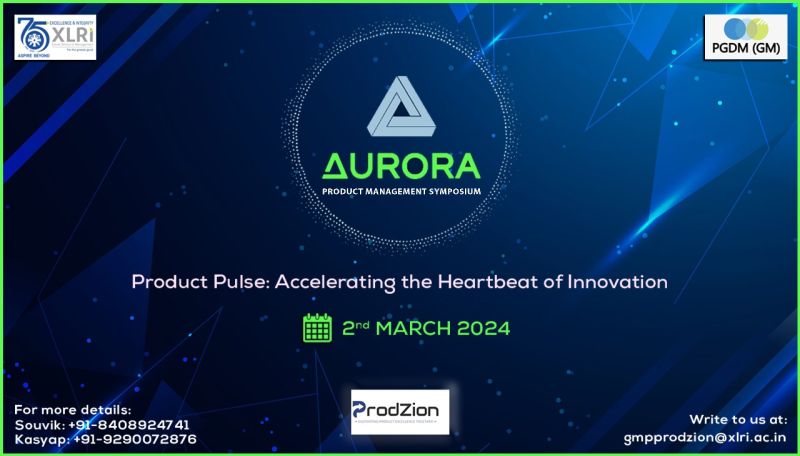 Souvik Sen on LinkedIn: #aurora2024 #xlri #prodizion Souvik Sen on LinkedIn: #aurora2024 #xlri #prodizion