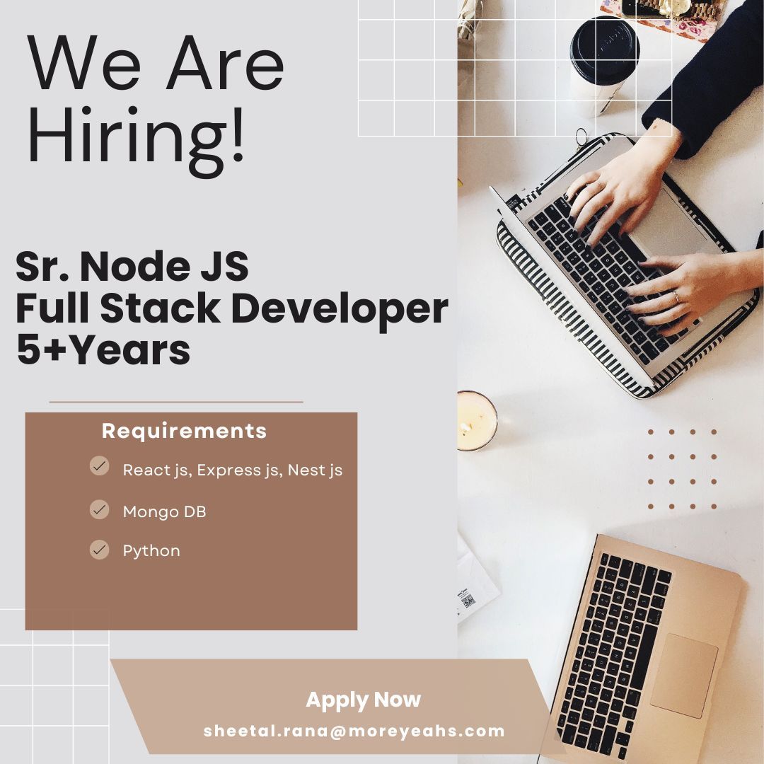 Sheetal Rana on LinkedIn: #nodejs #fullstackdeveloper #seniordeveloper ... Sheetal Rana on LinkedIn: #nodejs #fullstackdeveloper #seniordeveloper ...