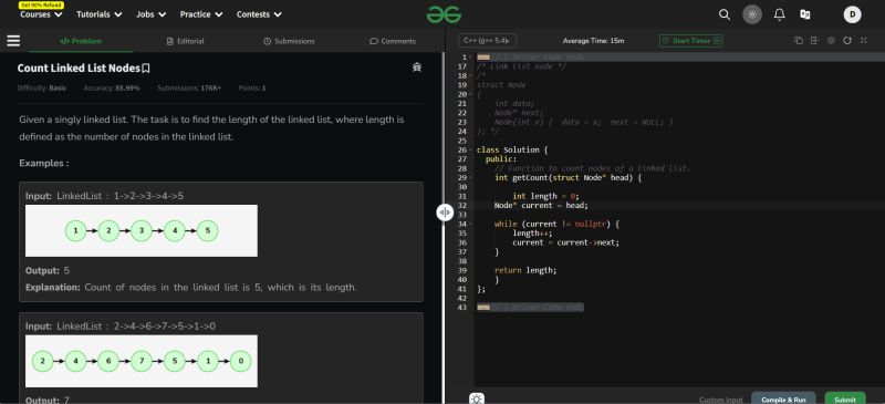 Dev Arora on LinkedIn: #100daysofcode #codingchallenge #linkedlist # ... Dev Arora on LinkedIn: #100daysofcode #codingchallenge #linkedlist # ...