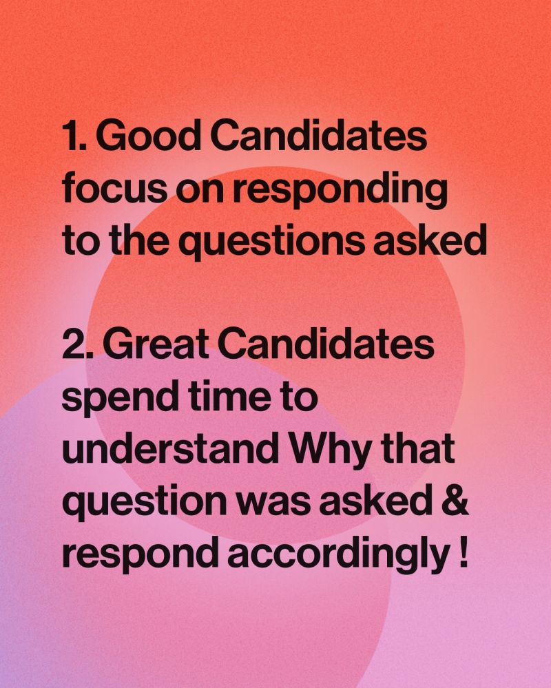 Sushant Kumar Singh on LinkedIn: #interviewing #candidates #reaponse # ... Sushant Kumar Singh on LinkedIn: #interviewing #candidates #reaponse # ...