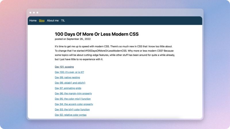 Mohd Mohsin 🍉 on LinkedIn: #css #webdesign #100daysofcss Mohd Mohsin 🍉 on LinkedIn: #css #webdesign #100daysofcss