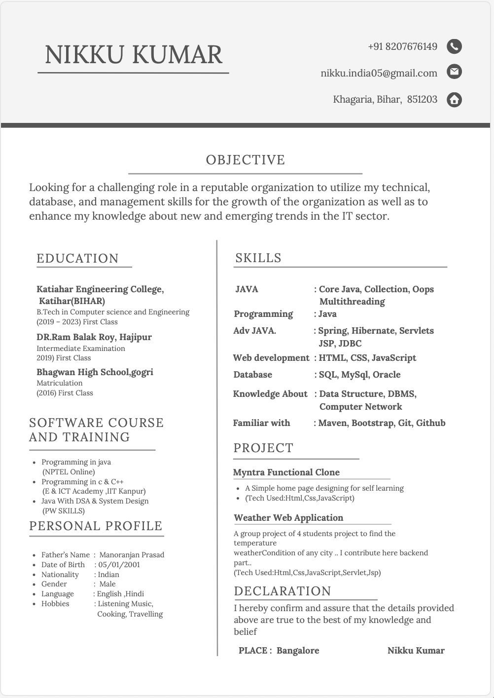 Nikku Kumar on LinkedIn: #softwaredevelopment #java #javadeveloper # ... Nikku Kumar on LinkedIn: #softwaredevelopment #java #javadeveloper # ...