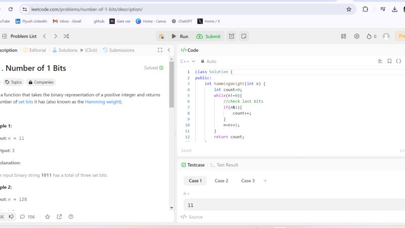 Piyush Raj on LinkedIn: #setbits #leetcode #dsa #dsaquestion #linkedin ... Piyush Raj on LinkedIn: #setbits #leetcode #dsa #dsaquestion #linkedin ...