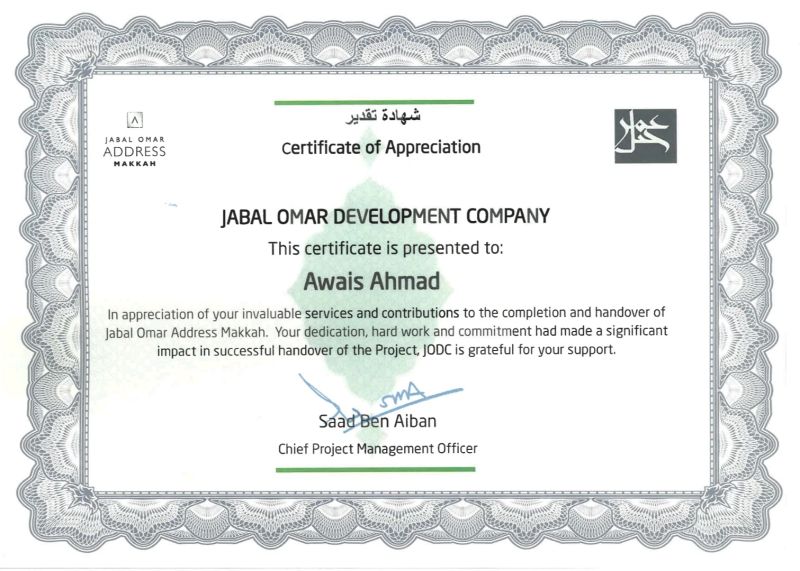 Awais Ahmad Khan on LinkedIn: #appreciation #arabianconstructioncompany ... Awais Ahmad Khan on LinkedIn: #appreciation #arabianconstructioncompany ...