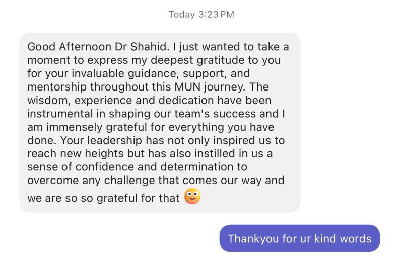 Dr Shahid Sayed on LinkedIn: It is truly fulfilling when students ... Dr Shahid Sayed on LinkedIn: It is truly fulfilling when students ...