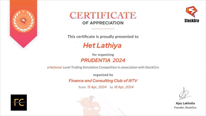 Het Lathiya on LinkedIn: Excited to share that I have received a ... Het Lathiya on LinkedIn: Excited to share that I have received a ...