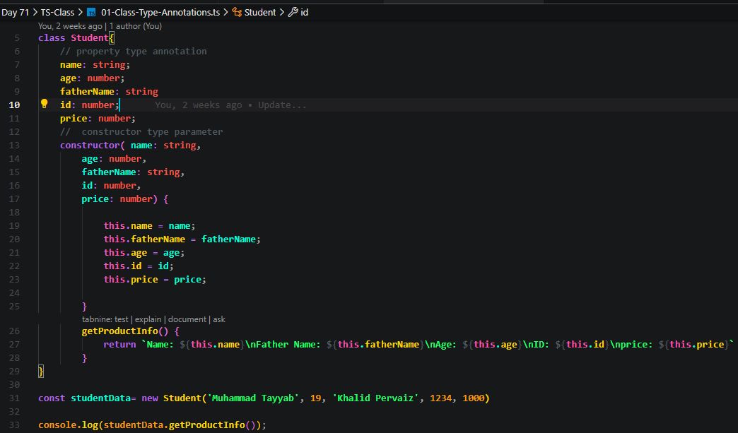 Muhammad Tayyab on LinkedIn: #100dayofcode #100dayofcode #classes # ... Muhammad Tayyab on LinkedIn: #100dayofcode #100dayofcode #classes # ...