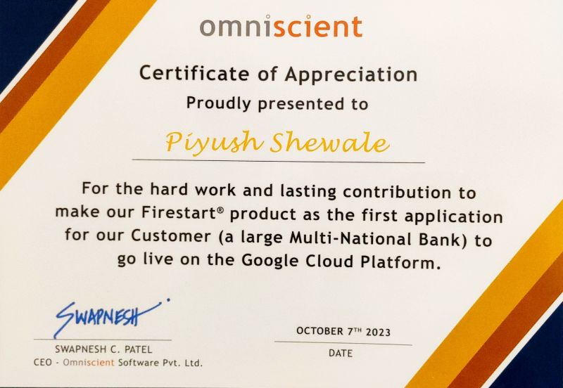 Piyush Shewale on LinkedIn: gradually making small strides what once a ... Piyush Shewale on LinkedIn: gradually making small strides what once a ...