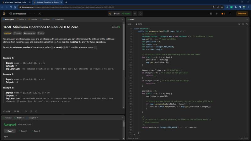 Arghya Das on LinkedIn: #leetcode #leetcode2023 #dsa #dsainjava #coding ... Arghya Das on LinkedIn: #leetcode #leetcode2023 #dsa #dsainjava #coding ...