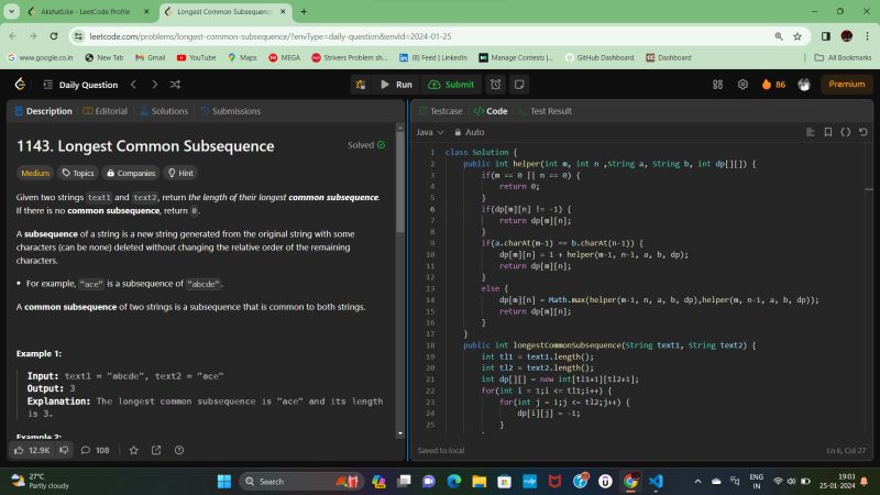 Akshat Uke on LinkedIn: Day #90/100 Challenge LeetCode Problem ... Akshat Uke on LinkedIn: Day #90/100 Challenge LeetCode Problem ...