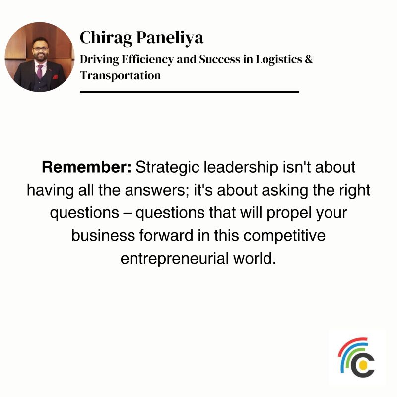 Chirag Paneliya on LinkedIn: #strategicleadership Chirag Paneliya on LinkedIn: #strategicleadership