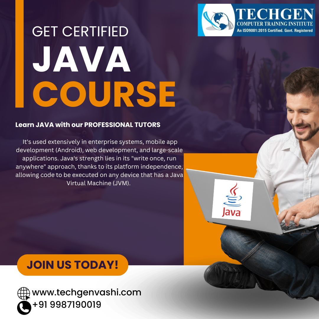 TECHGEN COMPUTER TRAINING INSTITUTE on LinkedIn: #javascript #java # ... TECHGEN COMPUTER TRAINING INSTITUTE on LinkedIn: #javascript #java # ...