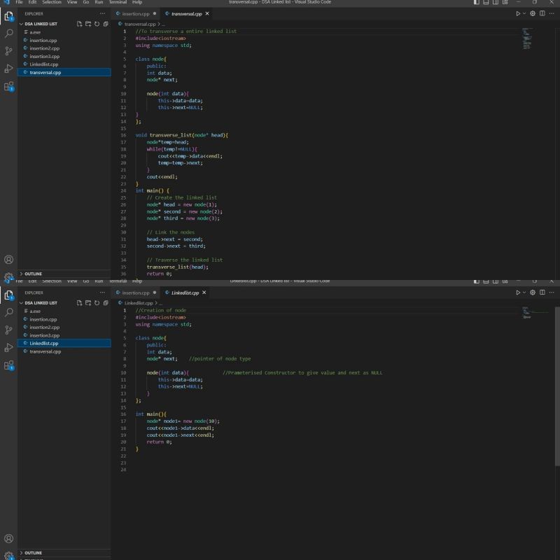 Mariyam Dalal on LinkedIn: #linkedlists #datastructures #programming ... Mariyam Dalal on LinkedIn: #linkedlists #datastructures #programming ...