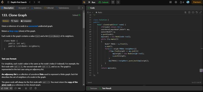 Sagar Seth on LinkedIn: #dsa #graphs #problemsolving #100daysofcode Sagar Seth on LinkedIn: #dsa #graphs #problemsolving #100daysofcode