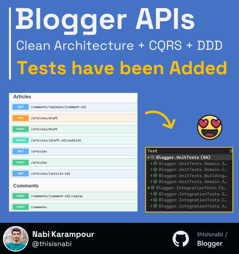 Nabi Karampour on LinkedIn: #dotnet #aspnetcore #csharp #efcore #clean #ddd Nabi Karampour on LinkedIn: #dotnet #aspnetcore #csharp #efcore #clean #ddd