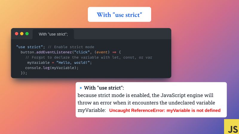 KARAN CHAVAN on LinkedIn: #javascript #coding #strictmode # ... KARAN CHAVAN on LinkedIn: #javascript #coding #strictmode # ...