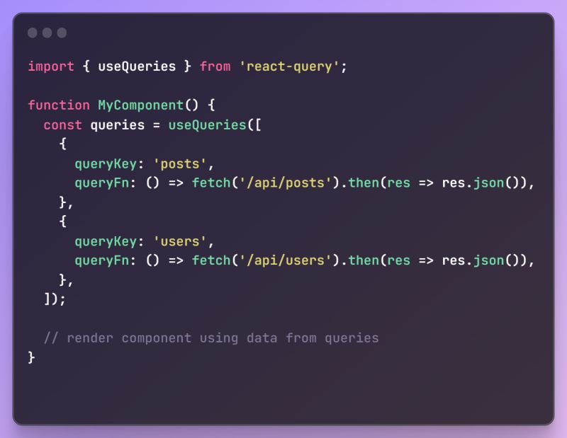 Ajoy Karmakar on LinkedIn: #react #react #reactquery #webdev #frontend ... Ajoy Karmakar on LinkedIn: #react #react #reactquery #webdev #frontend ...